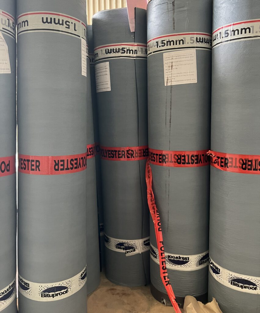 Màng tự dính Bituproof 1.5mm, 2.0mm PE - Ngân Phát Lộc